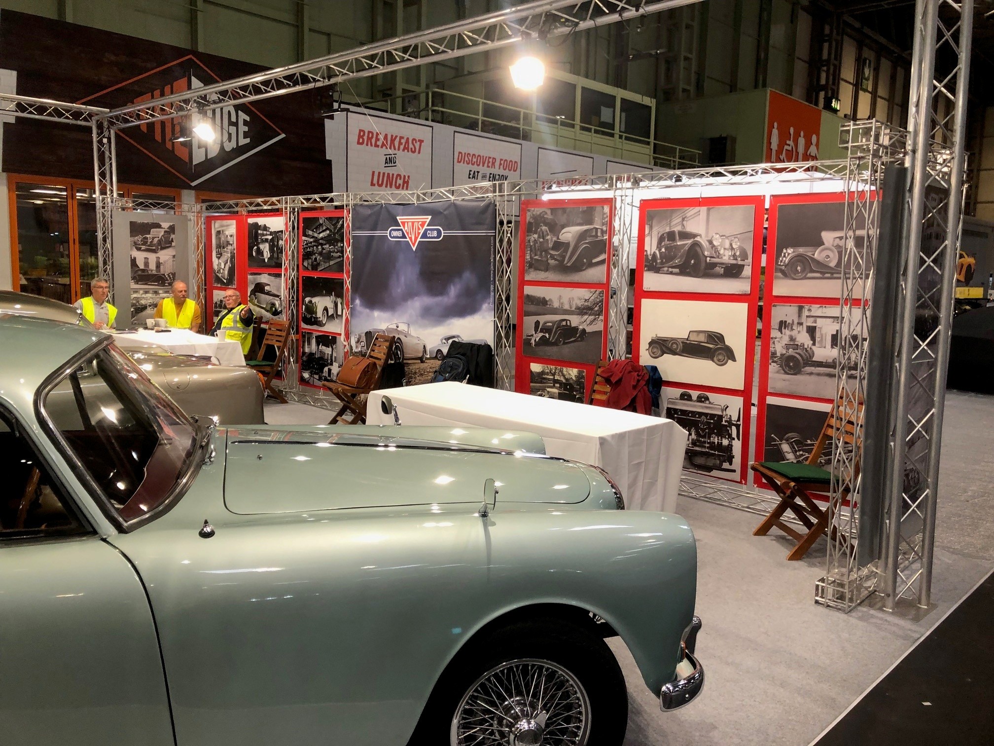 Alvis Owner Club. AOC at the Classic Car Show - Stand 1-610