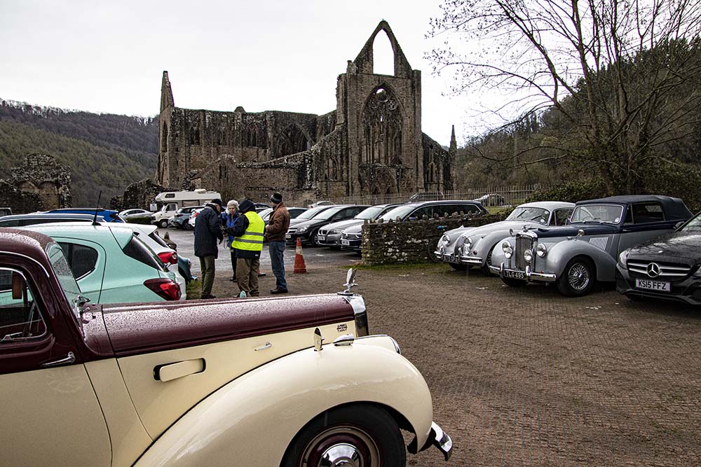 Alvis Owner Club. Spring Lunch held at The Anchor Inn, Tintern